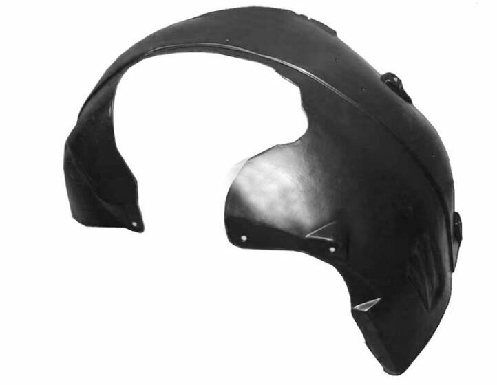 Подкрылок SAT 1140197 для Ford Fiesta, черный, передняя ось, левая сторона