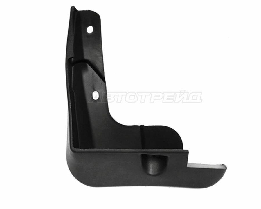 Брызговик AKRADO, для Kia Cerato, для передних дверей, черный, пластик