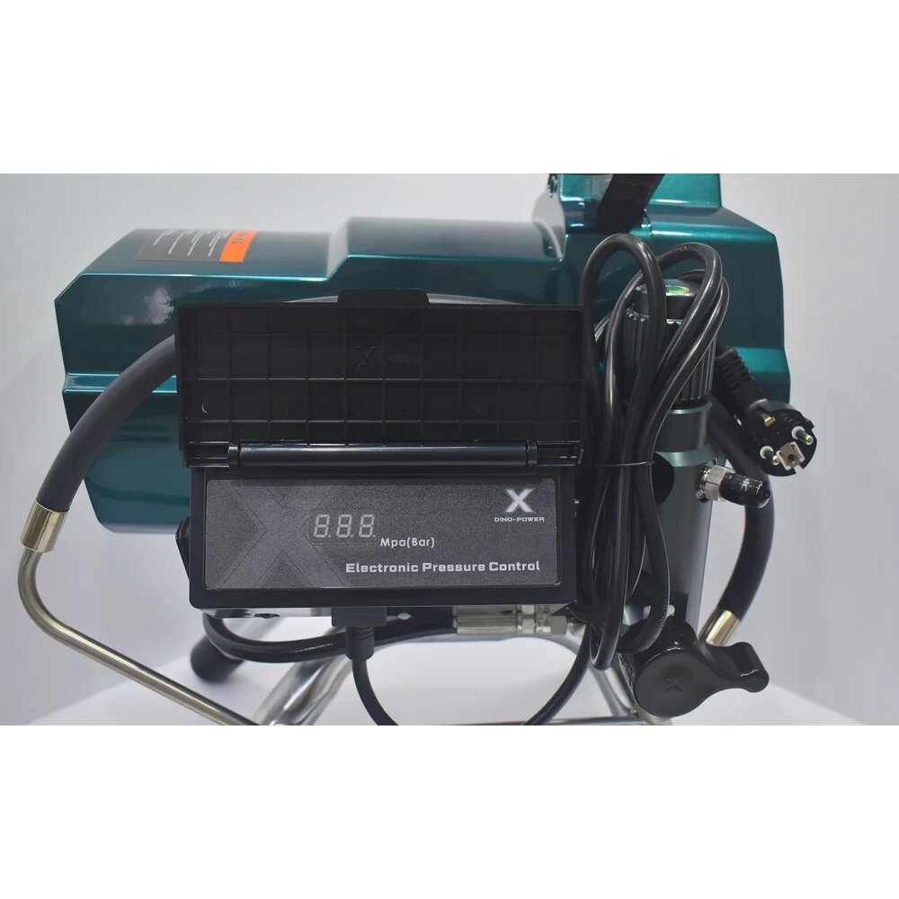 Окрасочный аппарат безвоздушного распыления Dino-Power X20i 210 бар, шланг 15 м, пистолет, удлин.