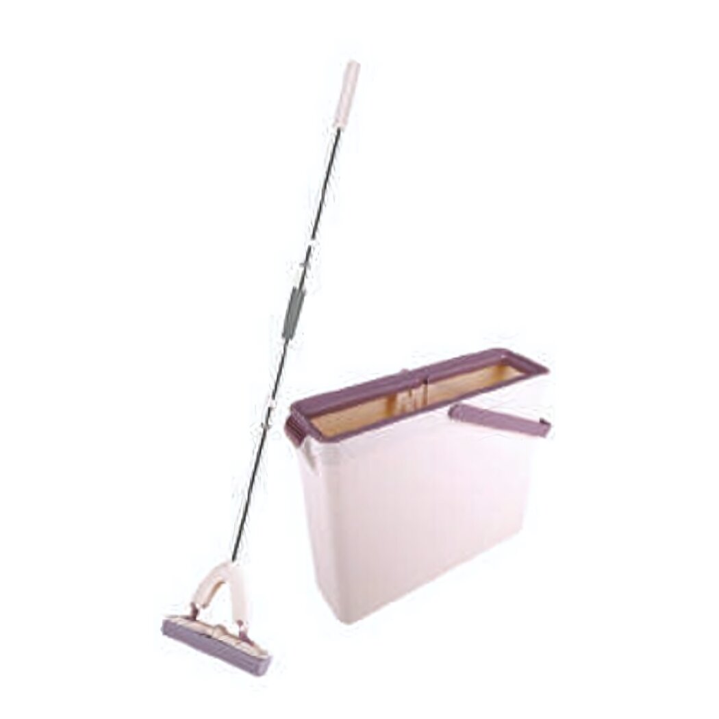 Набор для уборки 'MOP STYLE', швабра с самовыжимом, ведро 6л со сливом