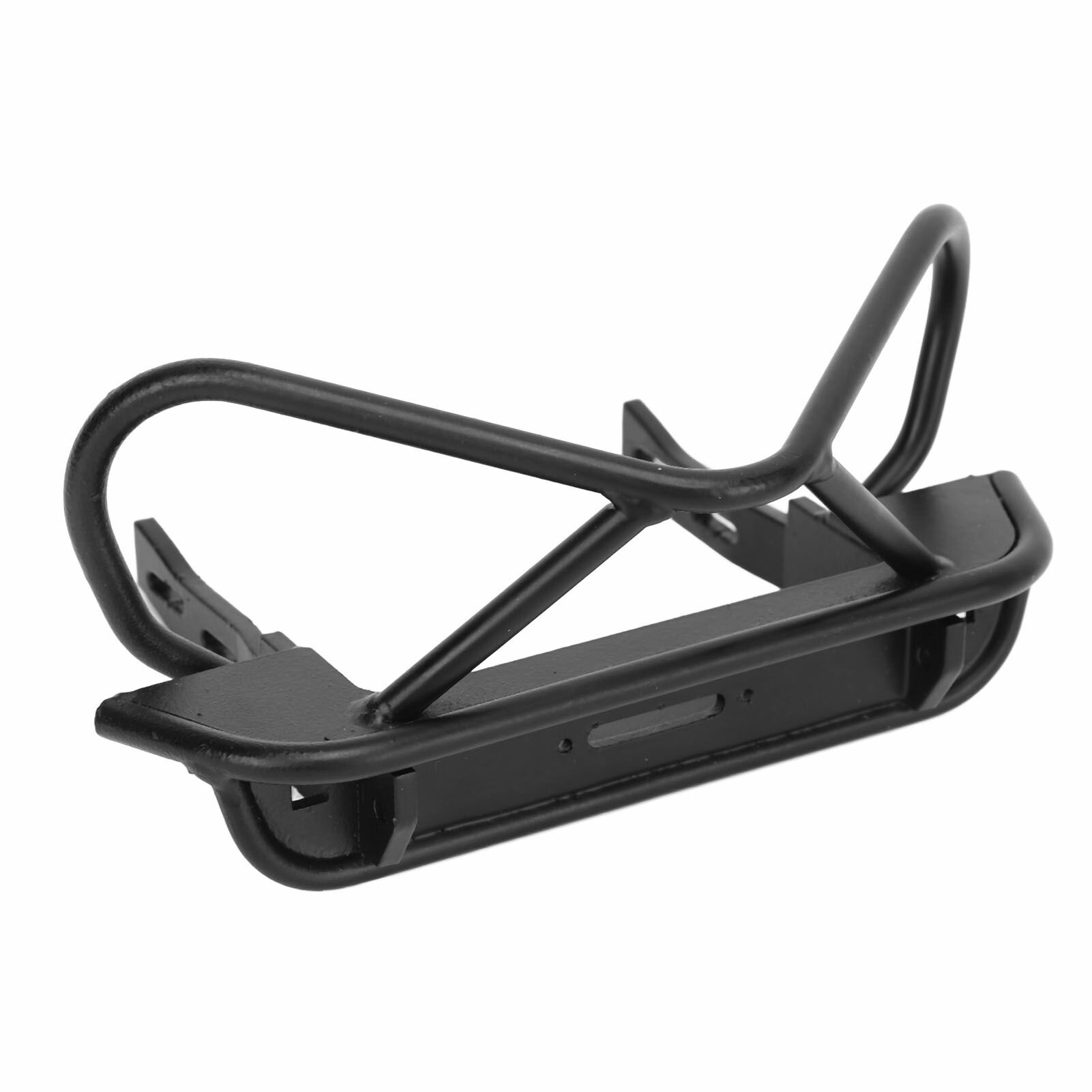 Передний бампер радиоуправляемой машины, железный, высокопрочный, черный, передний бампер автомобиля с дистанционным управлением для RBR/C 1/10