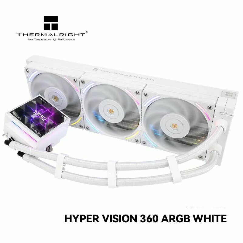 Вентилятор Hyper Vision 360 ARGB, белый — фото 1