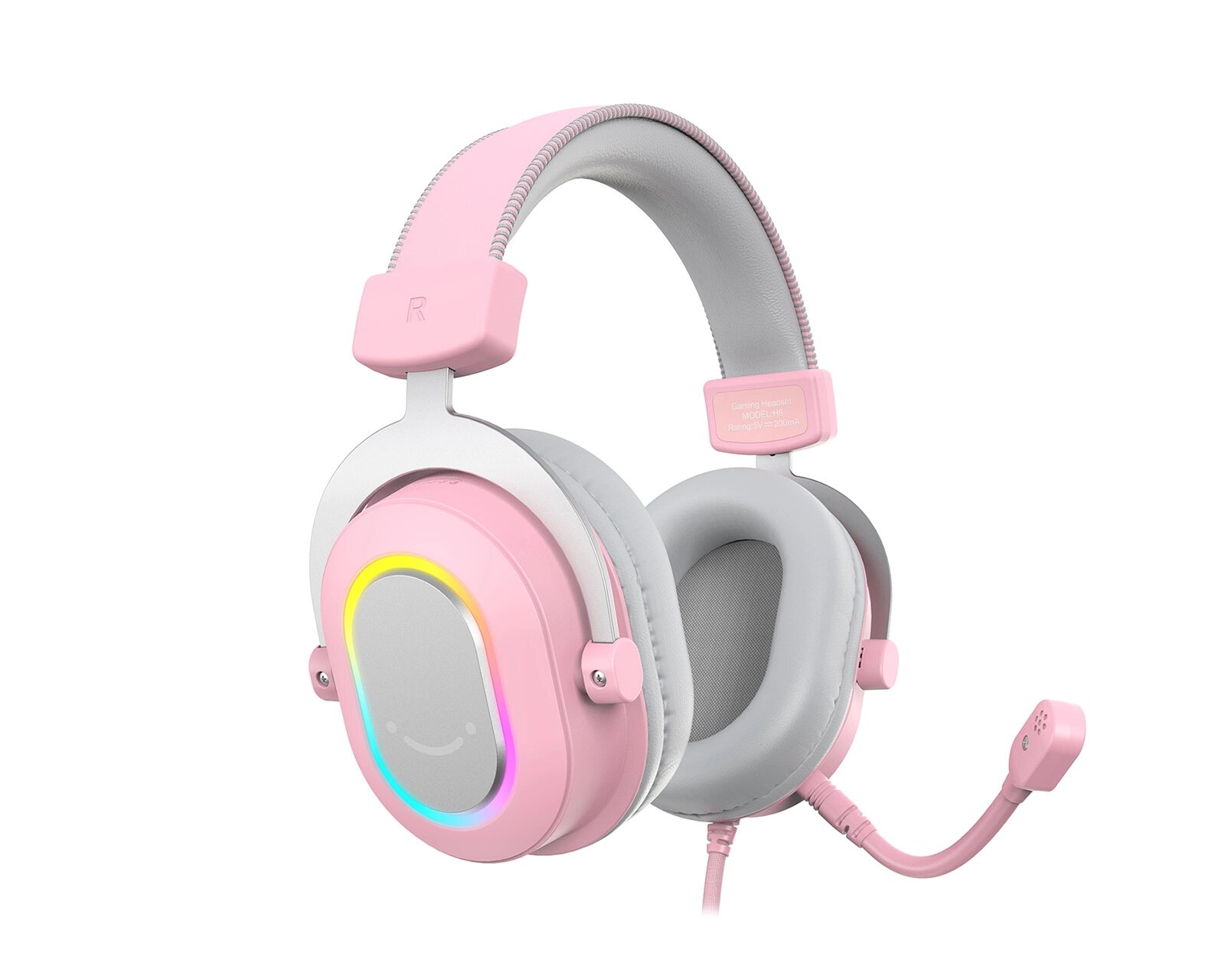 Игровые наушники Fifine H6 Gaming Headsets (Pink)