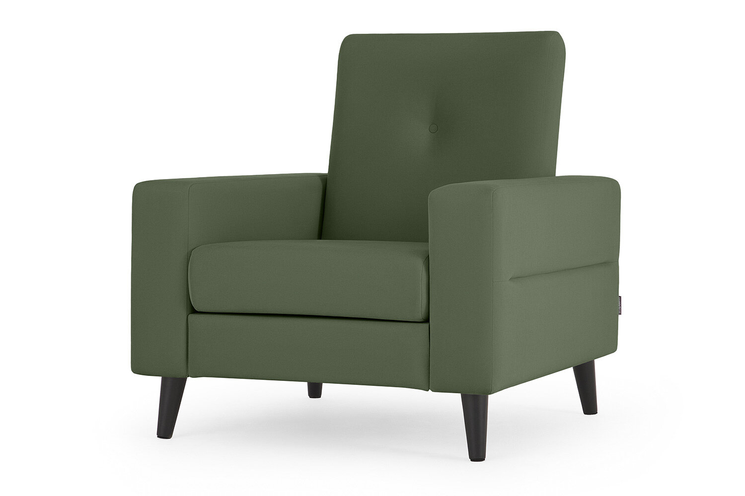 Кресло для отдыха SCANDICA Коллинс 86х93х86 см, обивка велюр, цвет оливковый