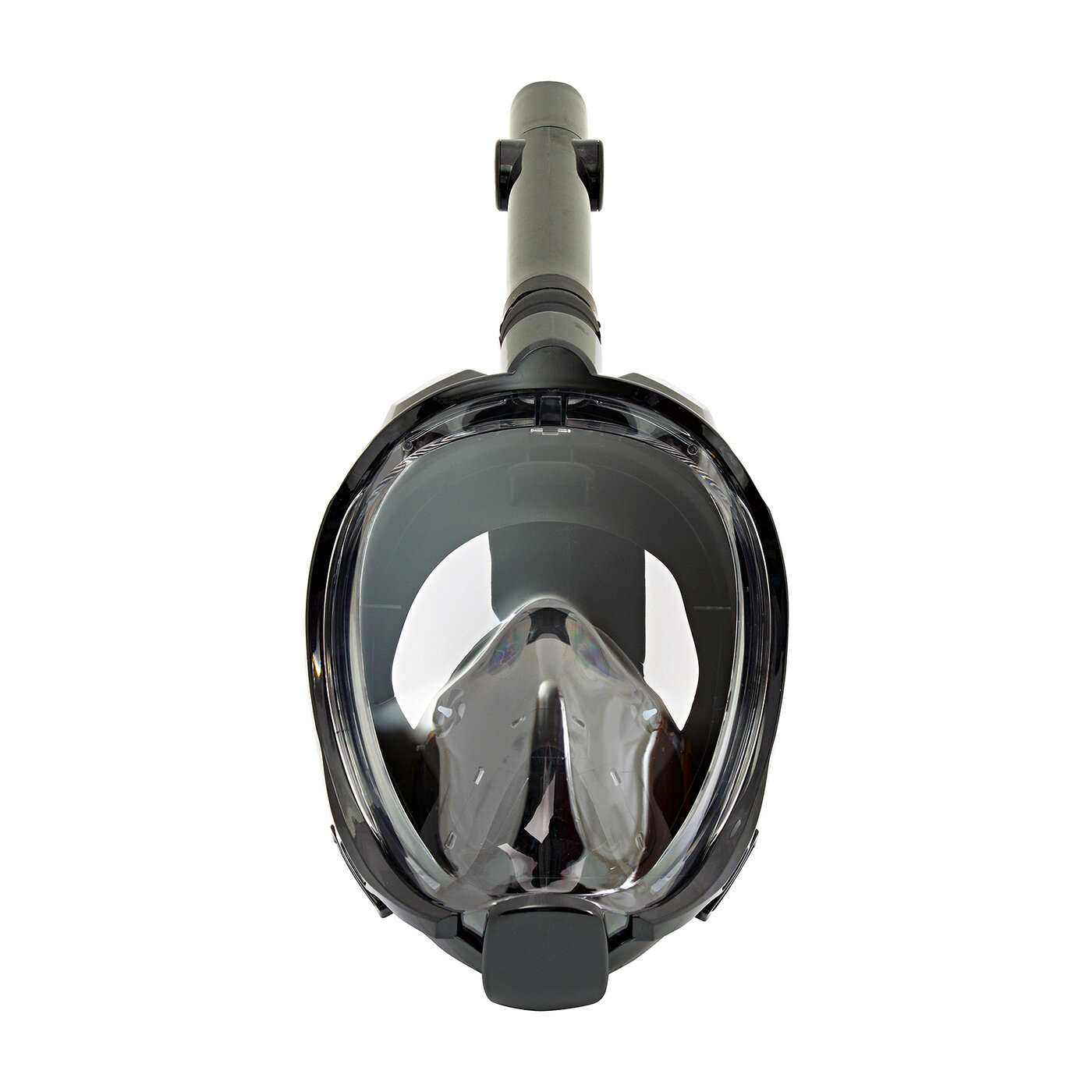 Полнолицевая маска для плавания (снорклинга) SARGAN Галактика Премиум цвет черный