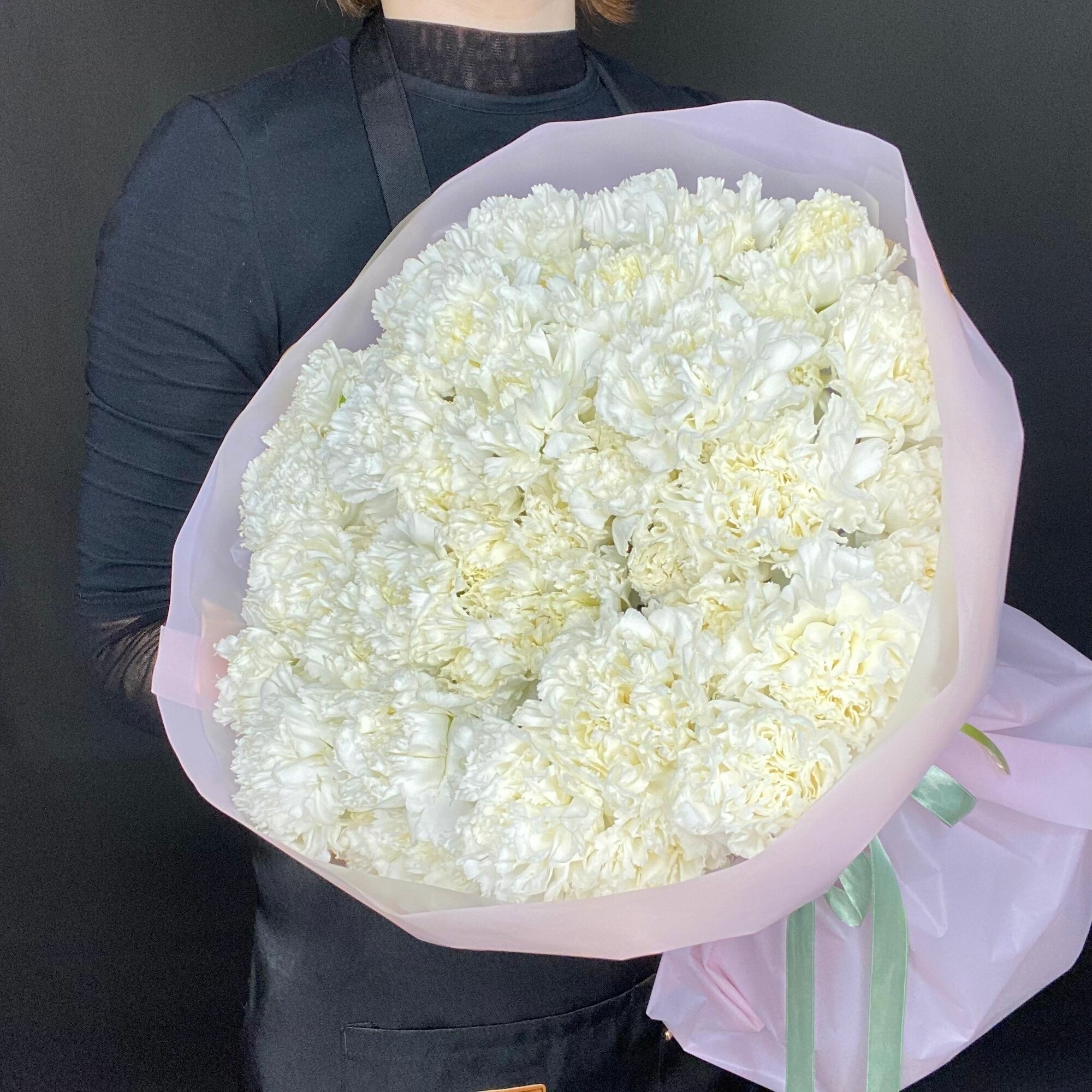 Белые диантусы