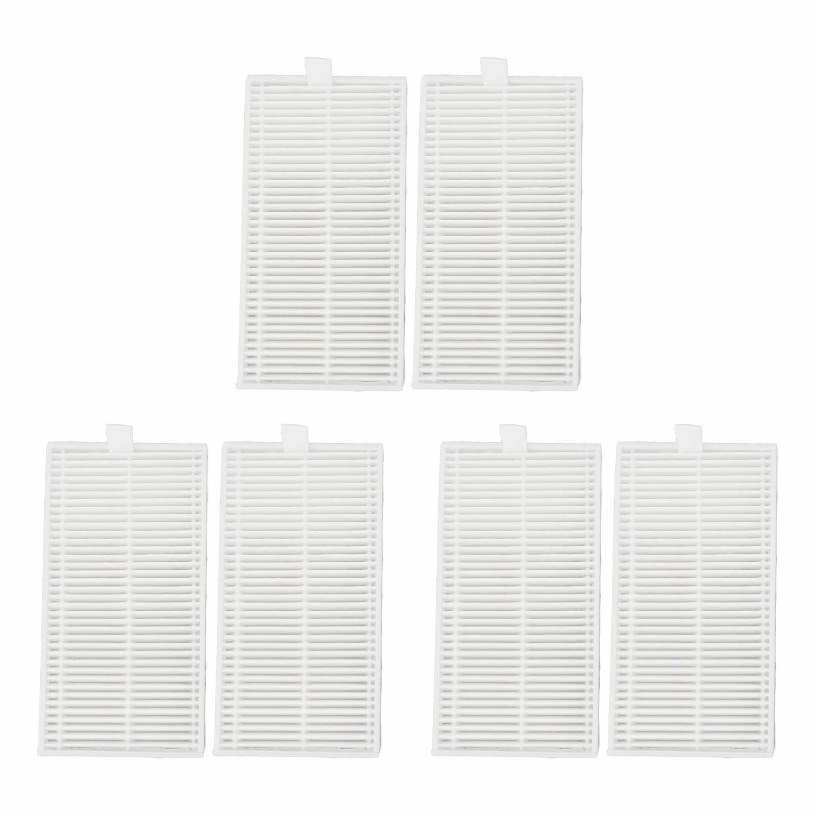 6 шт, ABS-фильтры для робота-пылесоса для Midea V10 V12 W11, идеально подходят для робота-пылесоса, аксессуар, замена фильтра