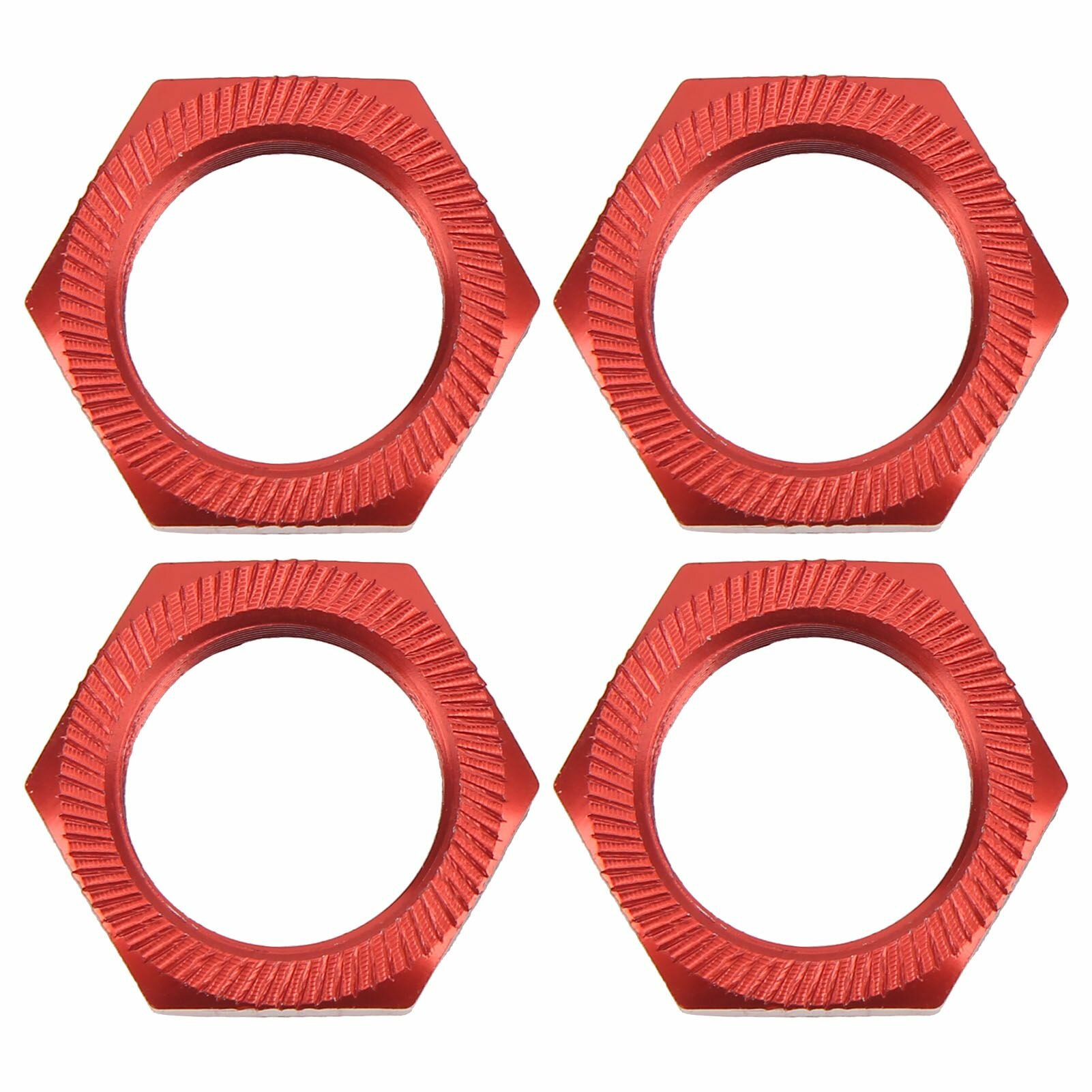 Гайки ступиц 24мм, красные