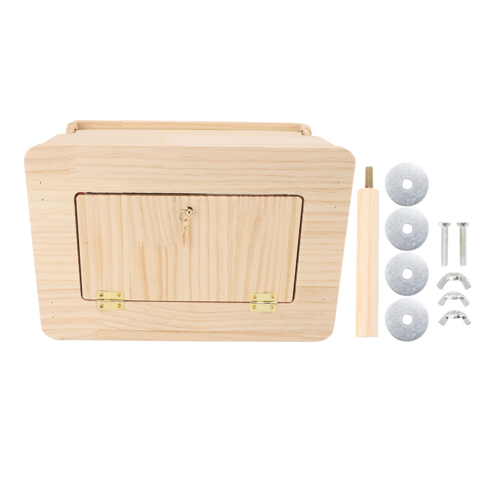 Гнездо для птиц, деревянное, акриловое, гнездо для попугаев, ящик для разведения попугаев, аксессуары для клеток