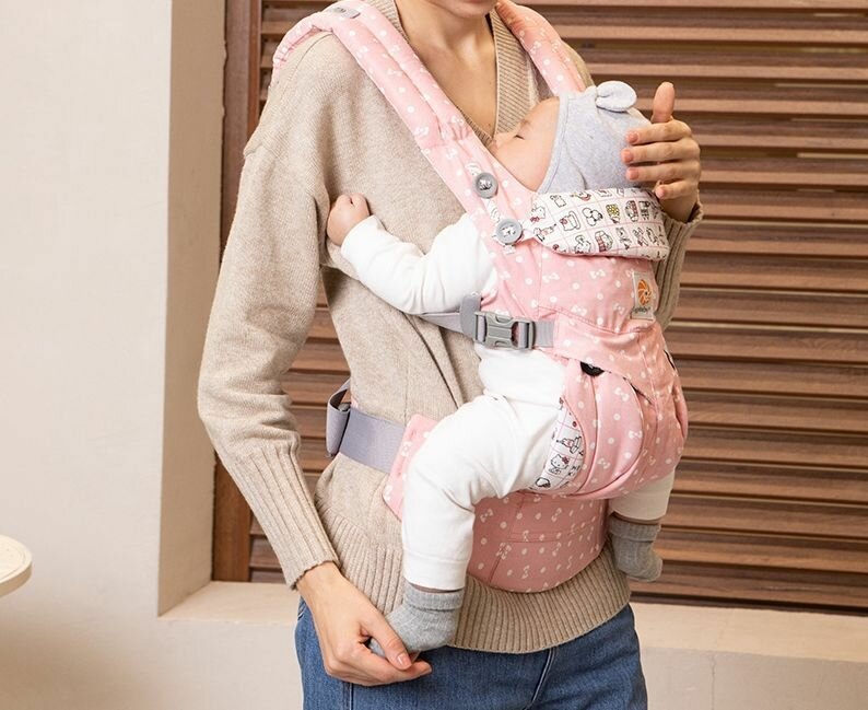 Эргорюкзак- хипсит для малышей от 0 / Ergobaby OMNI 360 Cool Air Mesh - Maui/ сумка рюкзак для мамы