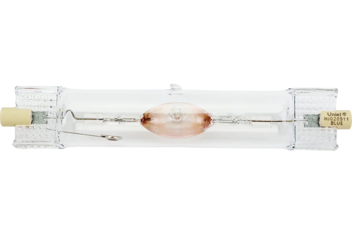 Uniel MH-DE-150/BLUE/R7s металлогалогенная линейная лампа 150 мм для светильников синий