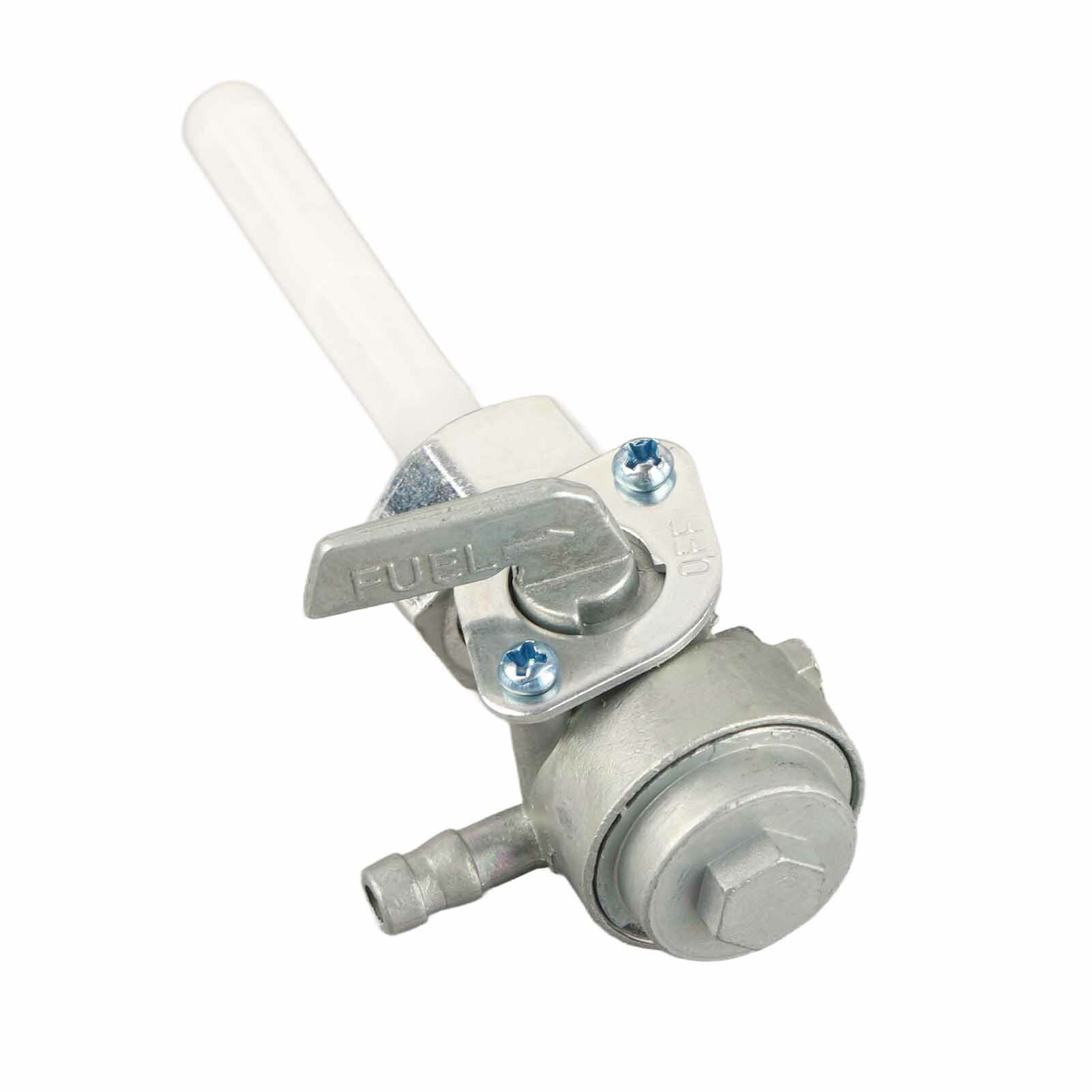 Кран топливный для мотоцикла On/Off с шлангом для бака, материал металл и пластик, цвет как на изображении, с фильтрующей сеткой на входе, функция поворот на 90 градусов, рабочий объем 125CC, количество цилиндров 1, вес упаковки около 72г/2.54 унции,