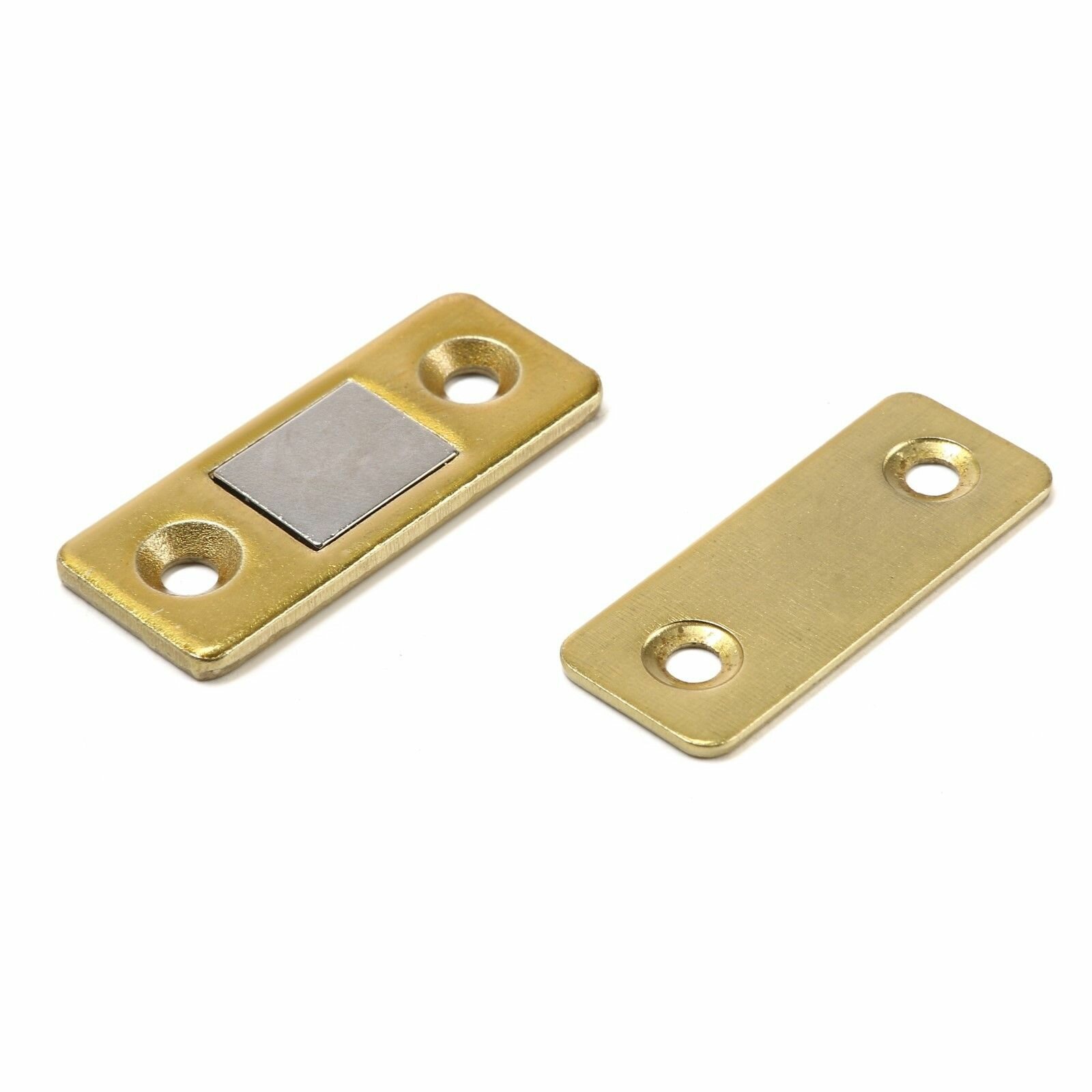 Магнитная защелка тундра, цвет золото, 10 шт