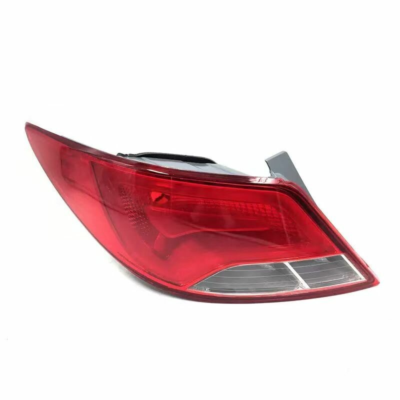 Фонарь задний Hyundai Solaris 1 2014-2017 рестайлинг наружный, светодиодный, LED, галогенный, левый