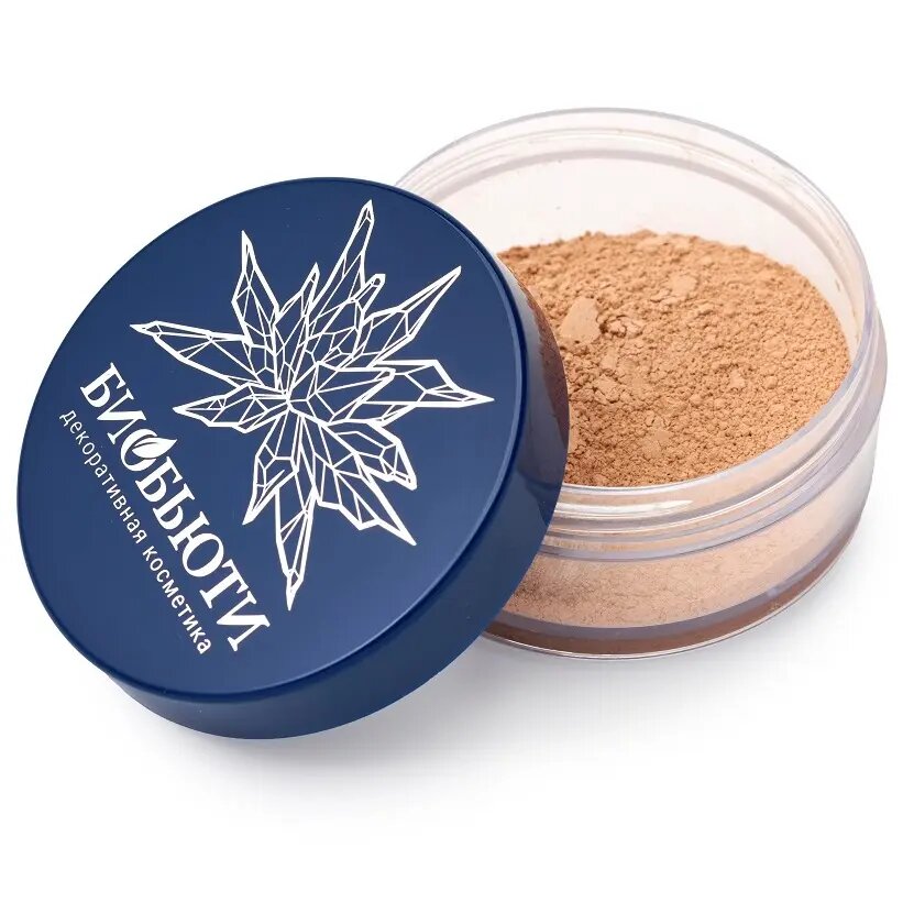 Пудра биобьюти Декоративная косметика Тональная Розовый персик 5 г