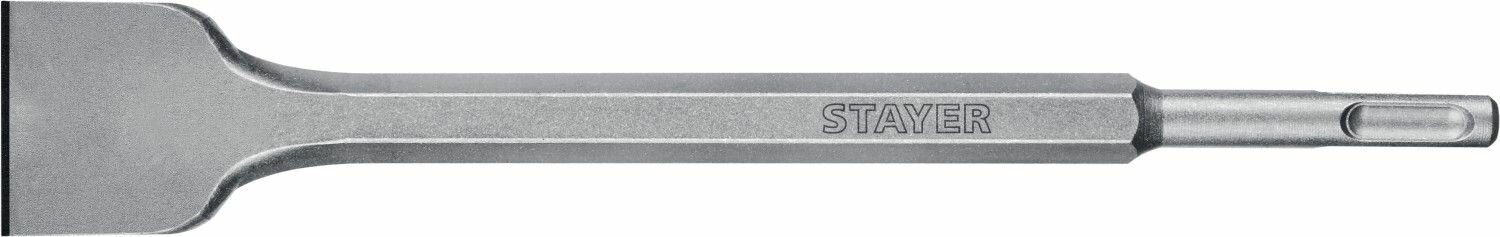 Плоское зубило STAYER Gorilla Force, 40 х 250 мм, SDS-Plus, профессиональное 29353-40-250_z02