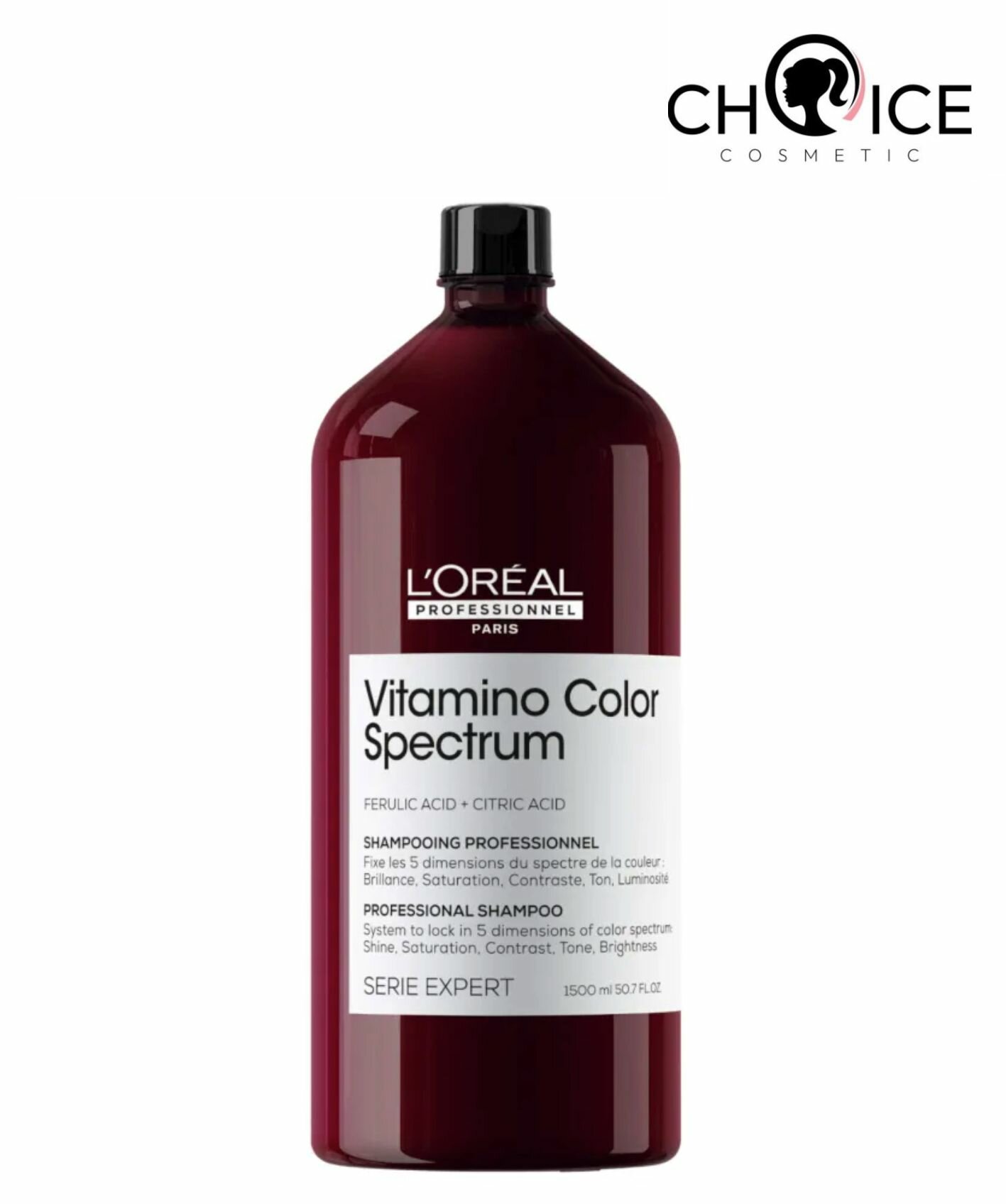 L'Oreal Professionnel Vitamino Color Spectrum Бессульфатный шампунь для всех типов окрашенных волос 1500 мл