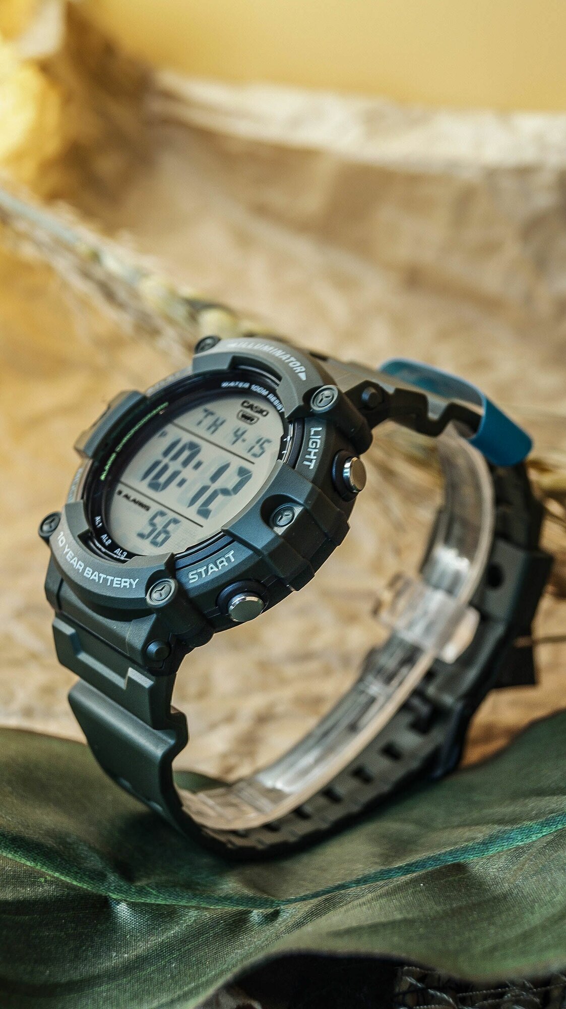 Наручные часы CASIO, зеленый — фото 1