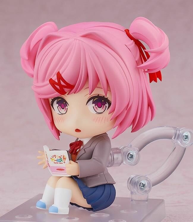 GSC Good Smile NENDOROID 2077 Doki Doki Literature Club Natsuki Коллекция Кукольных Игрушек -kpa