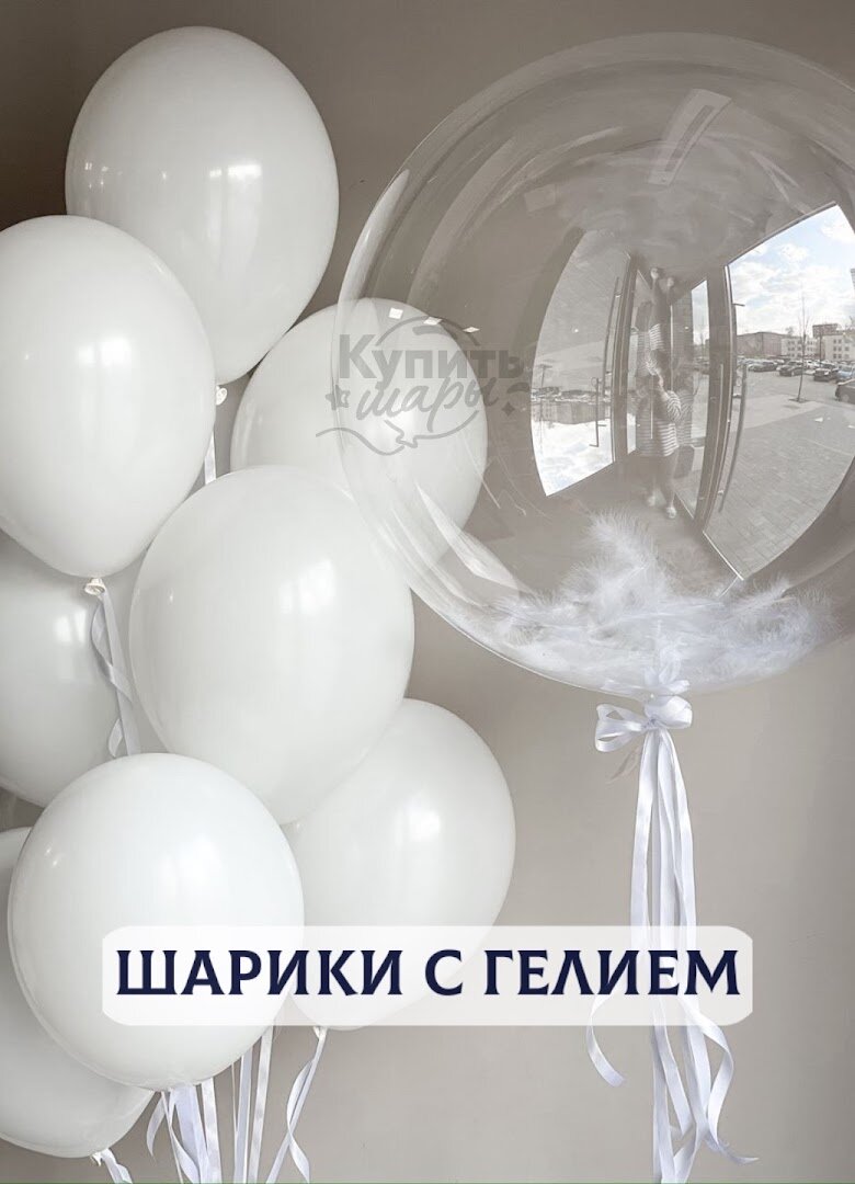 Воздушные шары с гелием, шарики воздушные на выписку для мальчиков №64