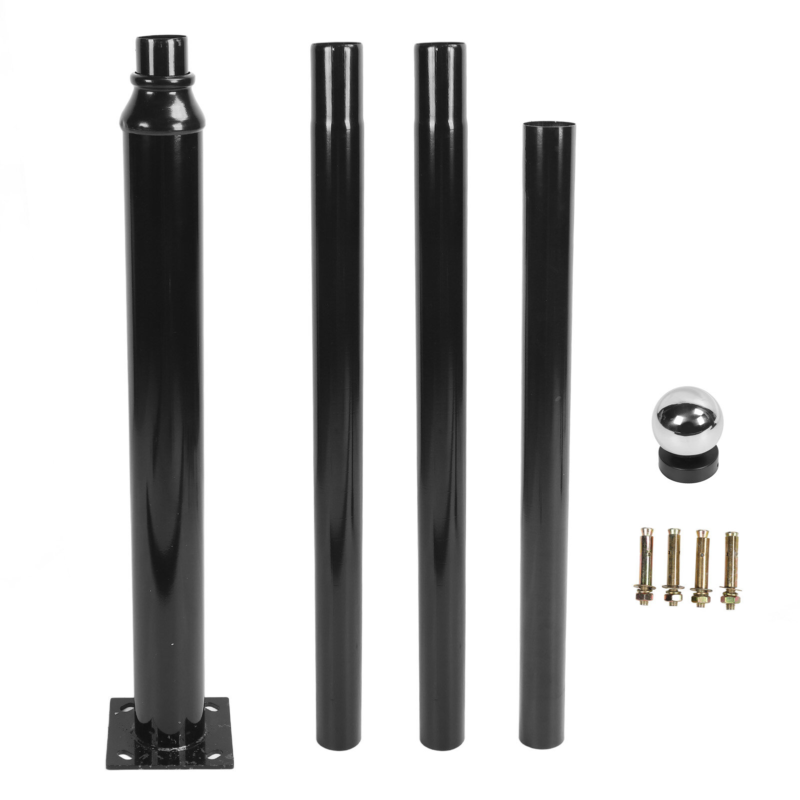 Опора уличного освещения высотой 13 футов (4 метра) для наружного освещения, раздельная стойка для контрольно-измерительного прибора.