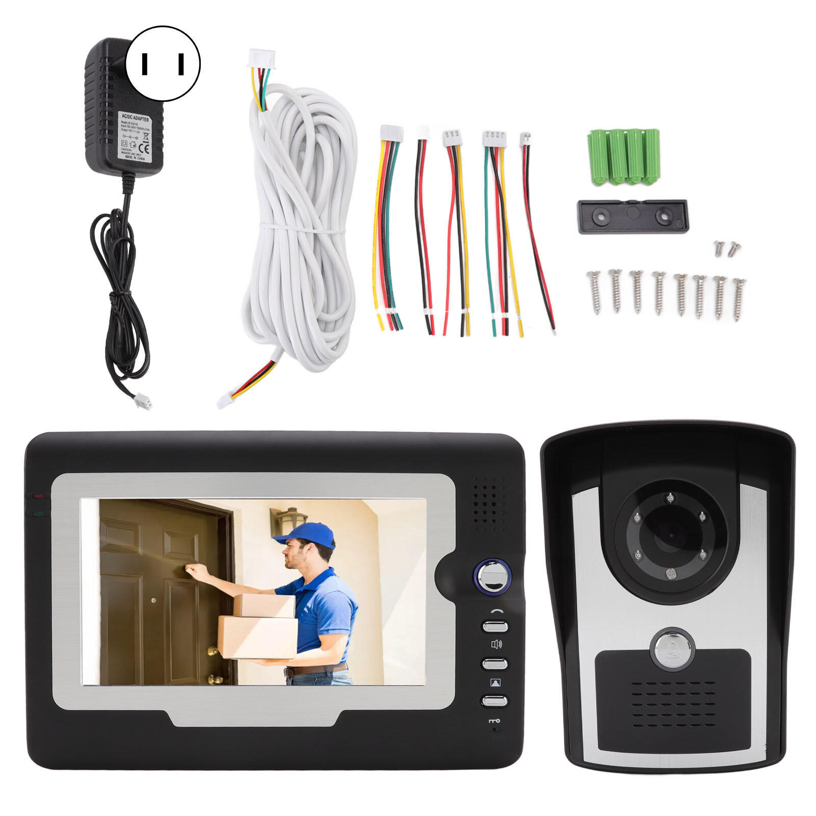 Smart HD Видео Интерком Дверь звонок Домашний электронный интерком