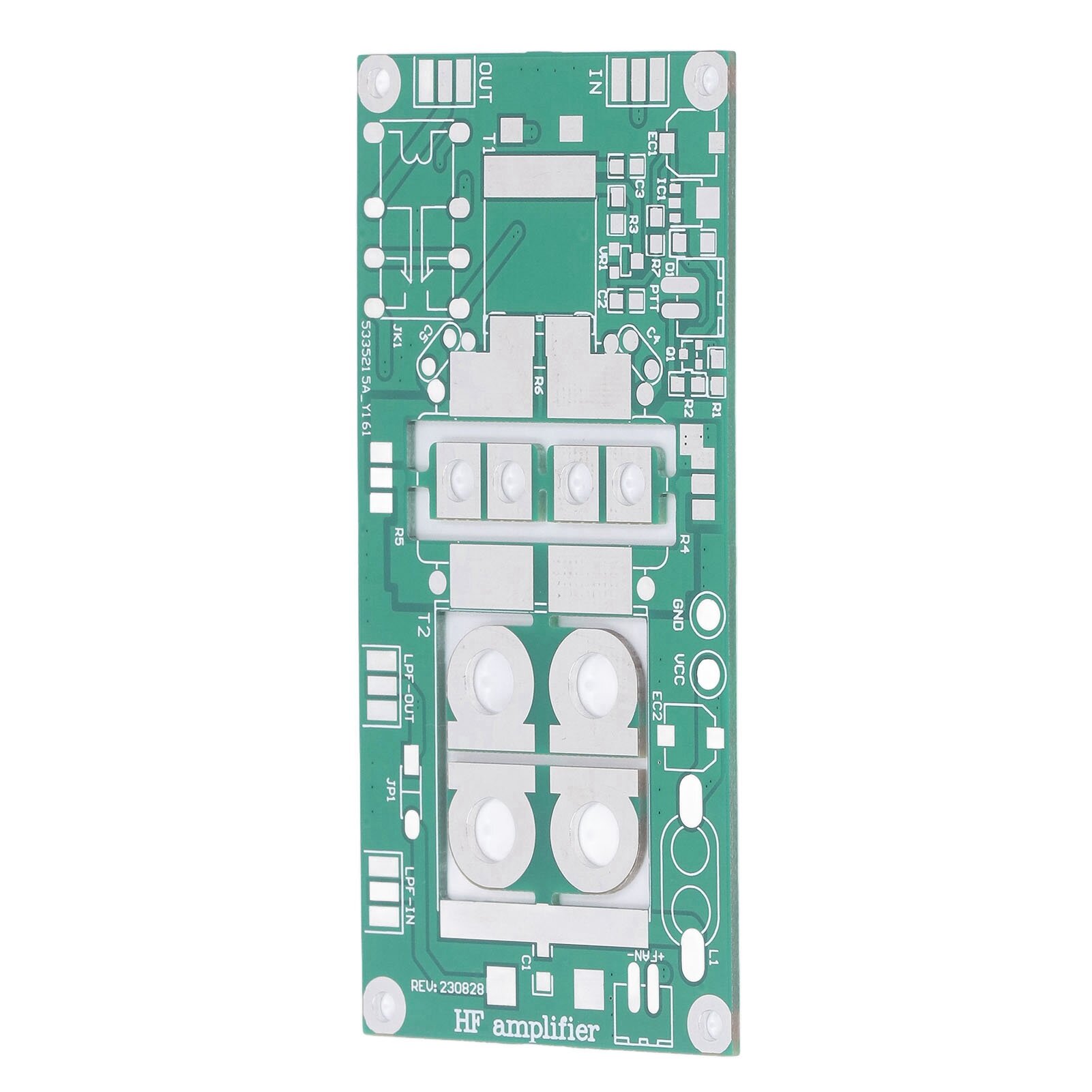 Радиоприемопередатчик линейный УСВ-усилитель 3.5‑30 МГц, вход 5 Вт, выход 70 Вт, напряжение 13.8 В для усиления сигналов ССВ, АМ, СВ, ФМ