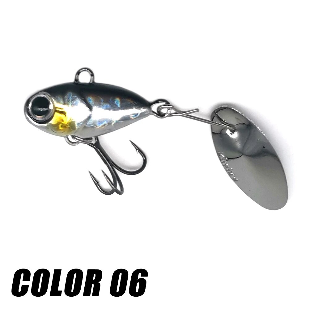 THETIME DouDou Металлический воблер VIB 7/12,5/16,5 г 7g 55mm, Color 6