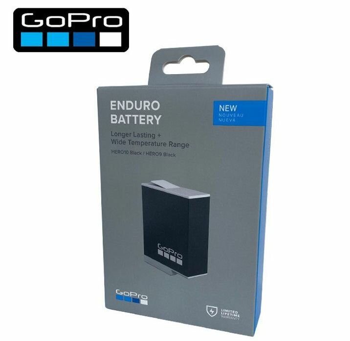 Оригинальный аккумулятор GoPro Enduro*1 шт,(HERO11 Black/10/9) официальный аксессуар GoPro