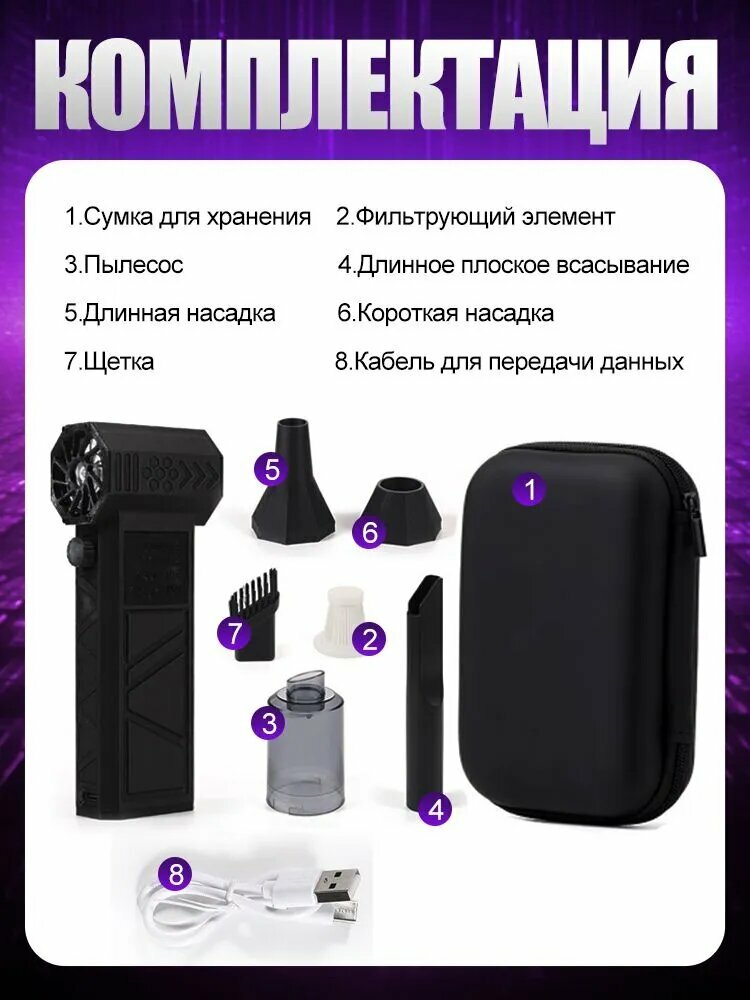 Воздуходувка,210Вт — фото 1