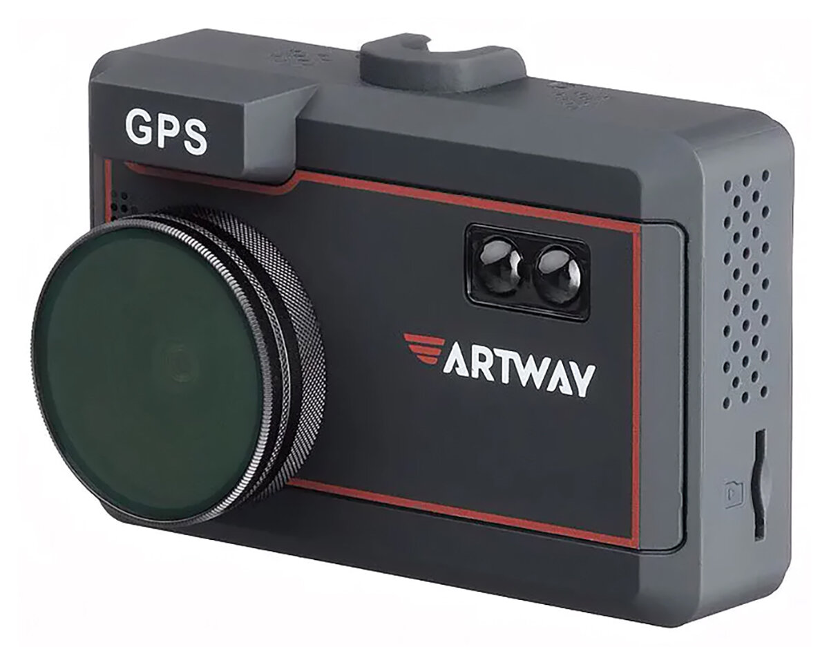 Видеорегистратор с радар-детектором Artway MD-209 5 в 1 Signature Dual