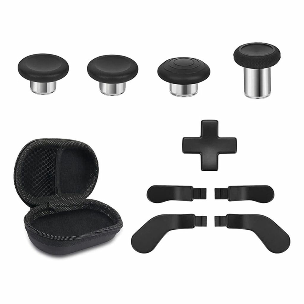 Накладки, задние лепестки, джойстик и кнопки триггера для Series 2, Черный