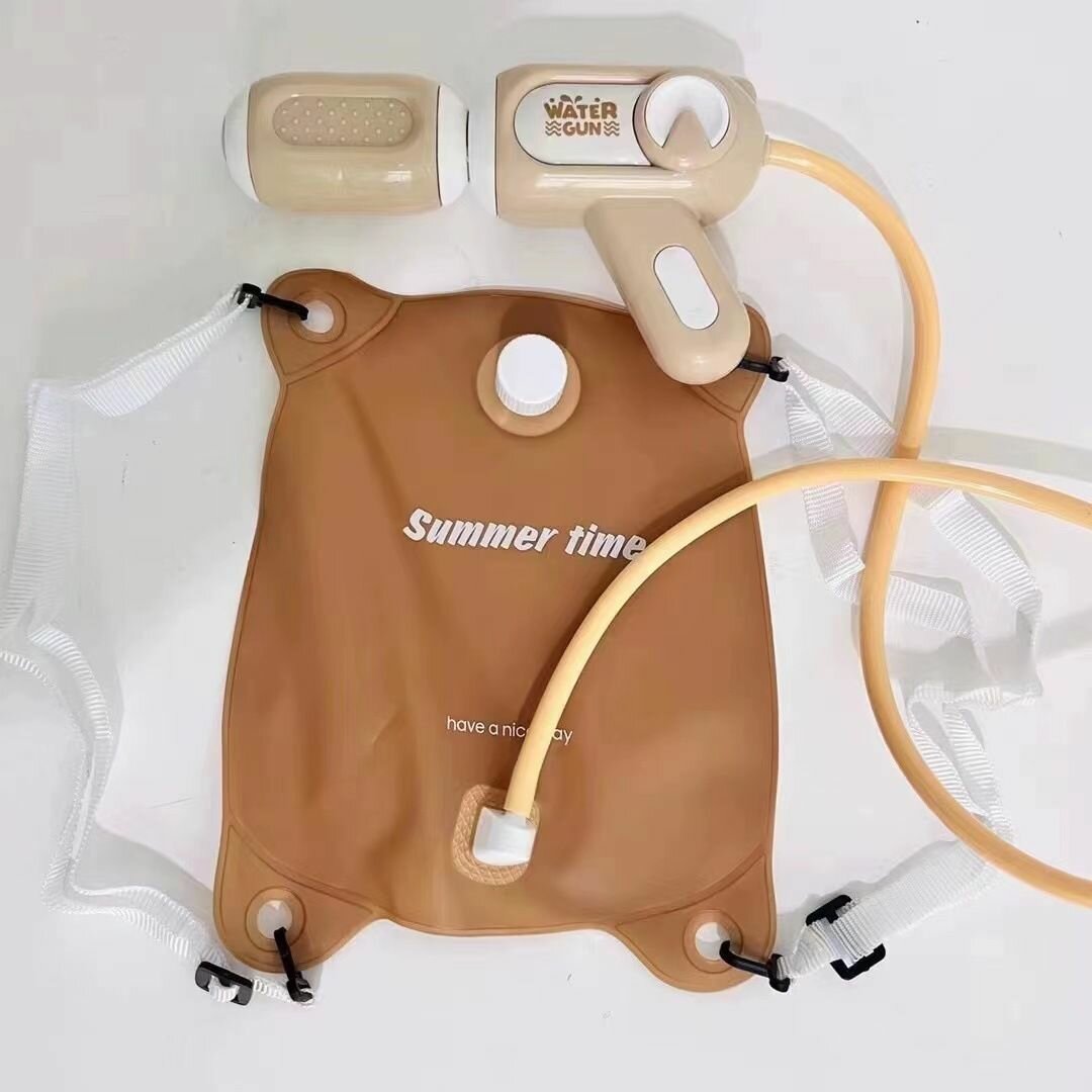 Детский рюкзак-водяной пистолет для игр в воде, раздвижной, унисекс