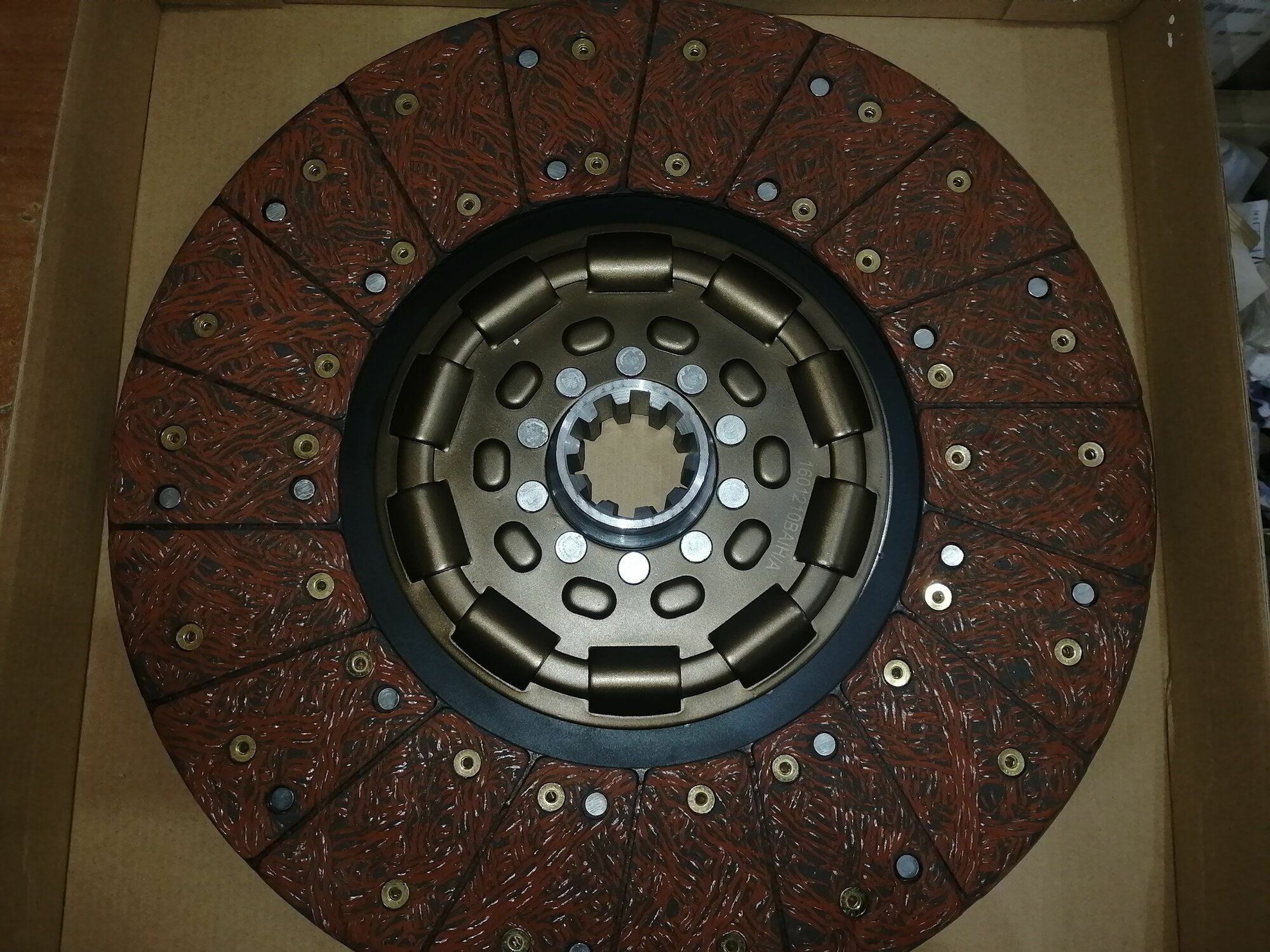 Диск сцепления D-430 втулка d-50.8 z-10 FAW J5 и FAW J6 от FAW Арт. 1601210BA1H/A