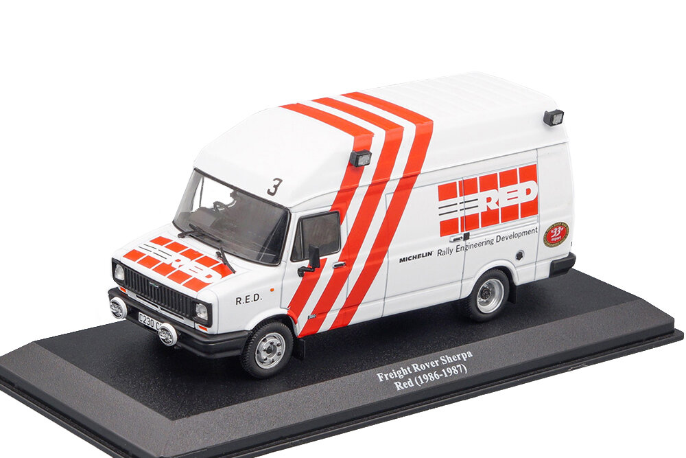 Модель коллекционная ALTAYA Freight sherpa rover 350 - team red ford france из серии rallye véhicules d'assistance