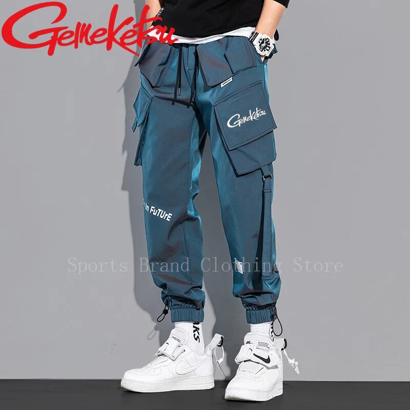 Мужские свободные брюки pdmcms style Leisure, L, Мужской