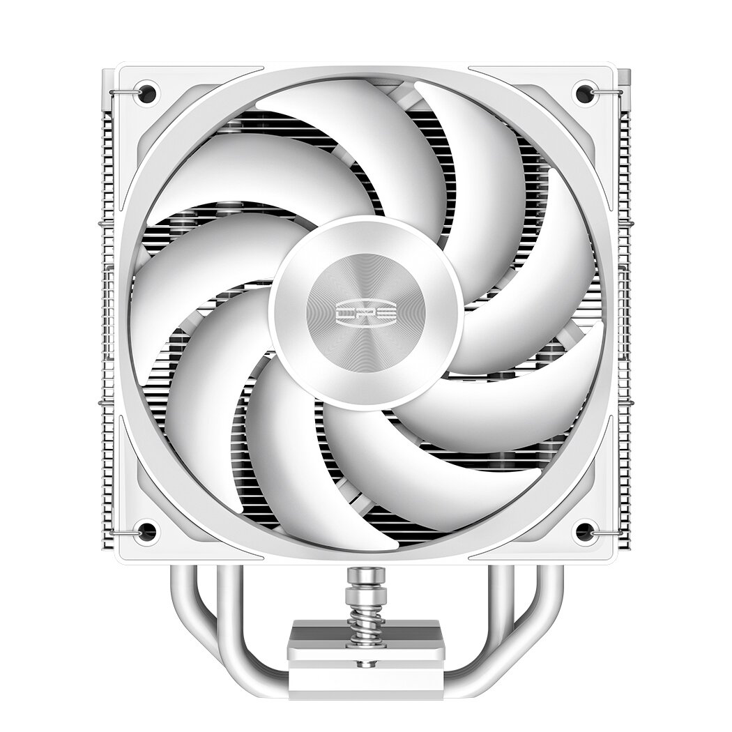 Кулер для процессора PCCooler RZ400 V2 WH белый 120мм алюминий+медь 2000rpm 32db 4-pin 230W 155мм