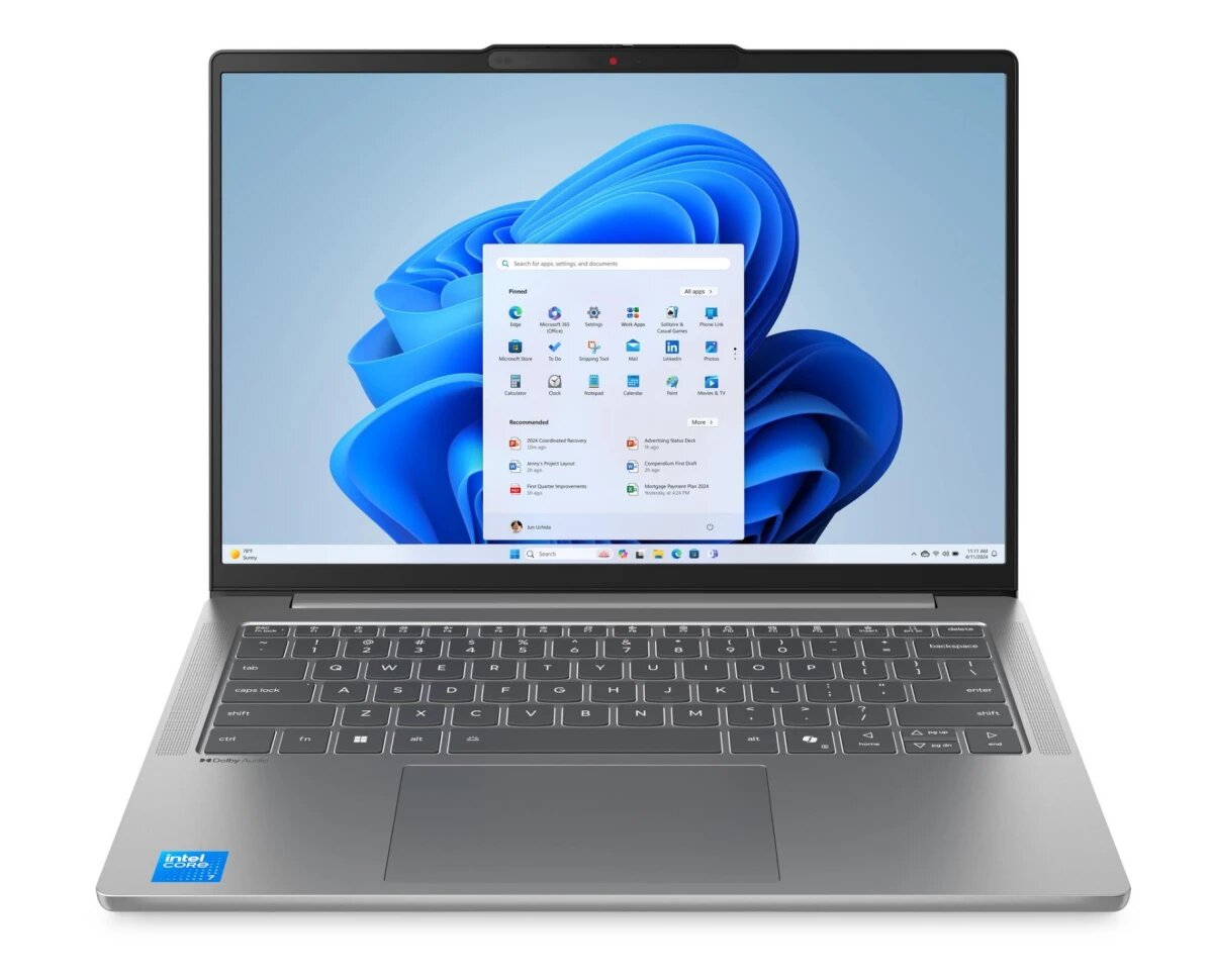 Ноутбук Lenovo IdeaPad Slim 5 14IRH10R (83J0001BRK) 14"/Core 5 210H/32Gb/1TbSSD/Intel/серый
