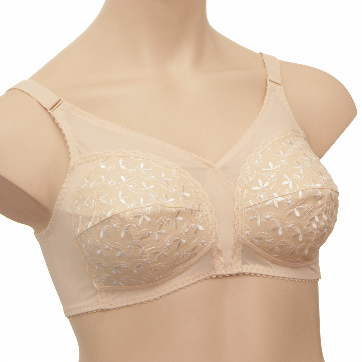 Бюстгальтер для фиксации протеза молочной железы после мастэктомии р. 105D бежевый, Valeria