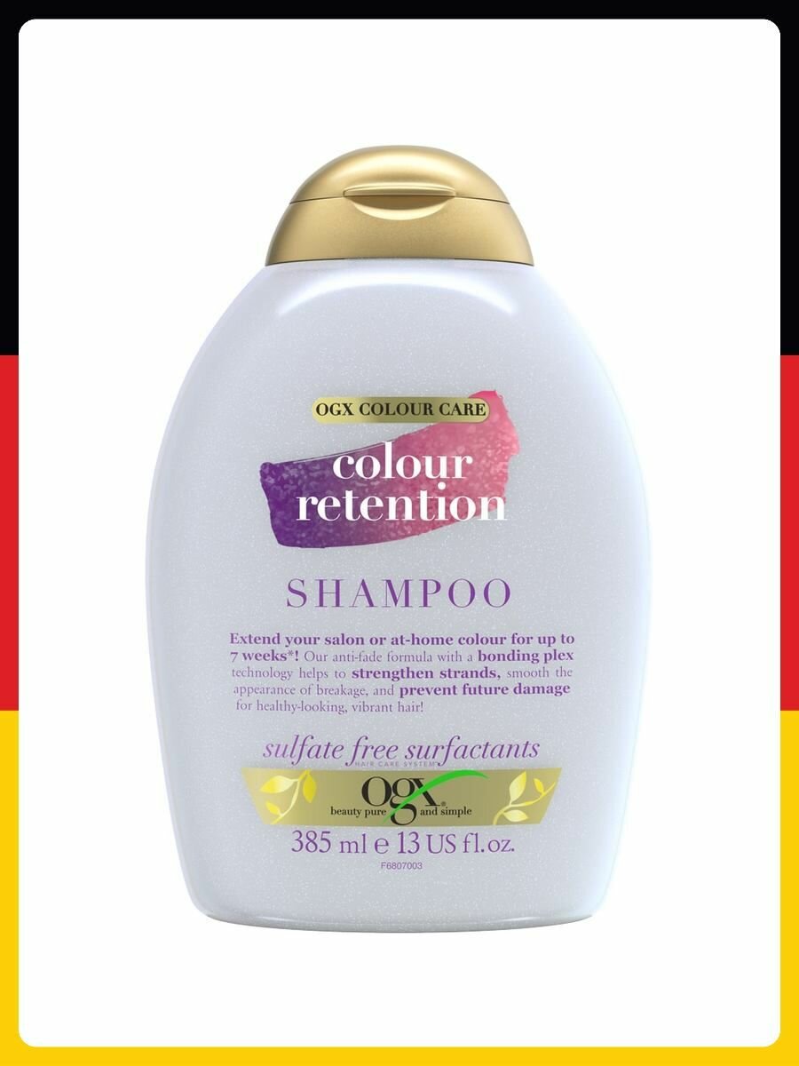 Шампунь для волос OGX Colour Retention, 385 мл