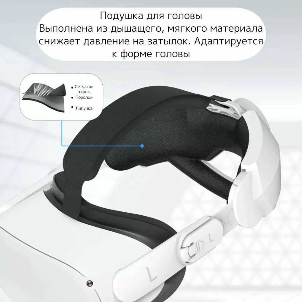 Крепление на голову для VR Oculus Quest 2 — фото 1