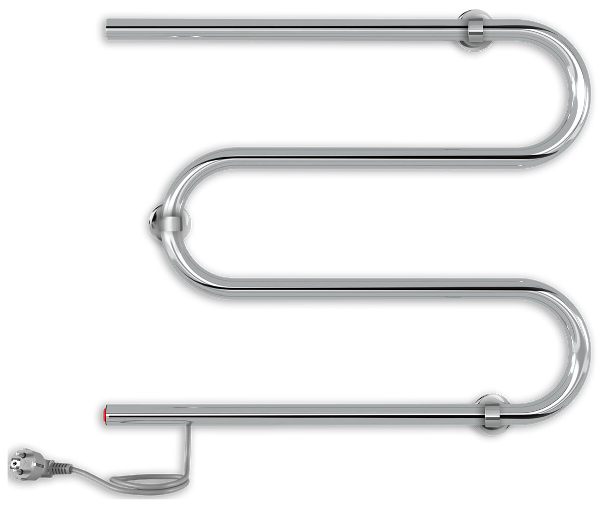 Электрический полотенцесушитель Indigo М-образный, хром (ME50-50)