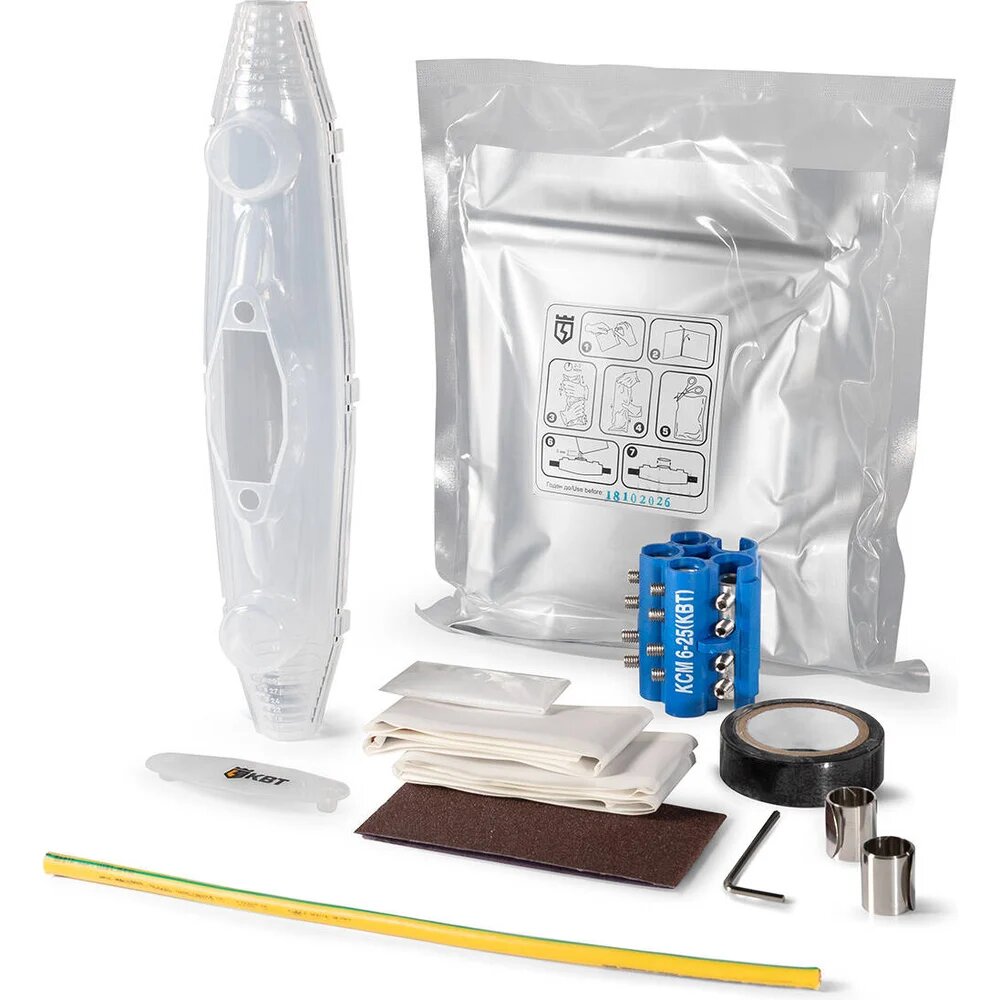 Муфта кабельная заливная соединительная КВТ МКС(б)-2(Б) 78566, соединения силовых кабелей