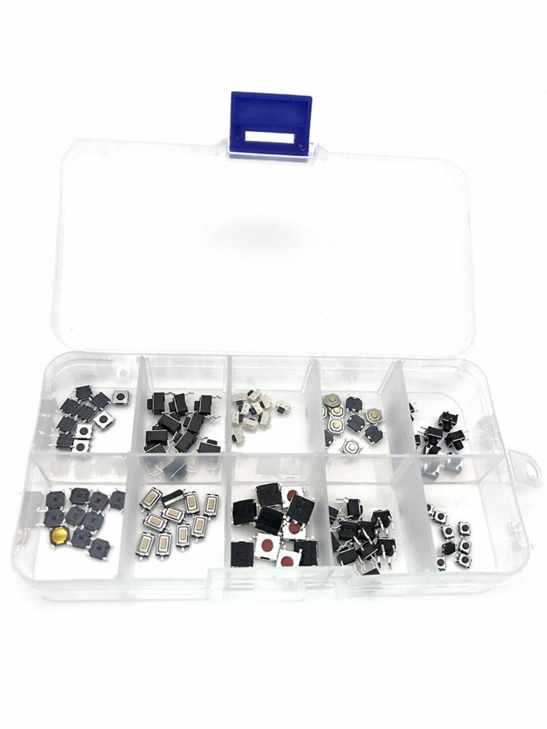 Набор мини тактовых кнопок 10 видов по 10 штук (. Ф)