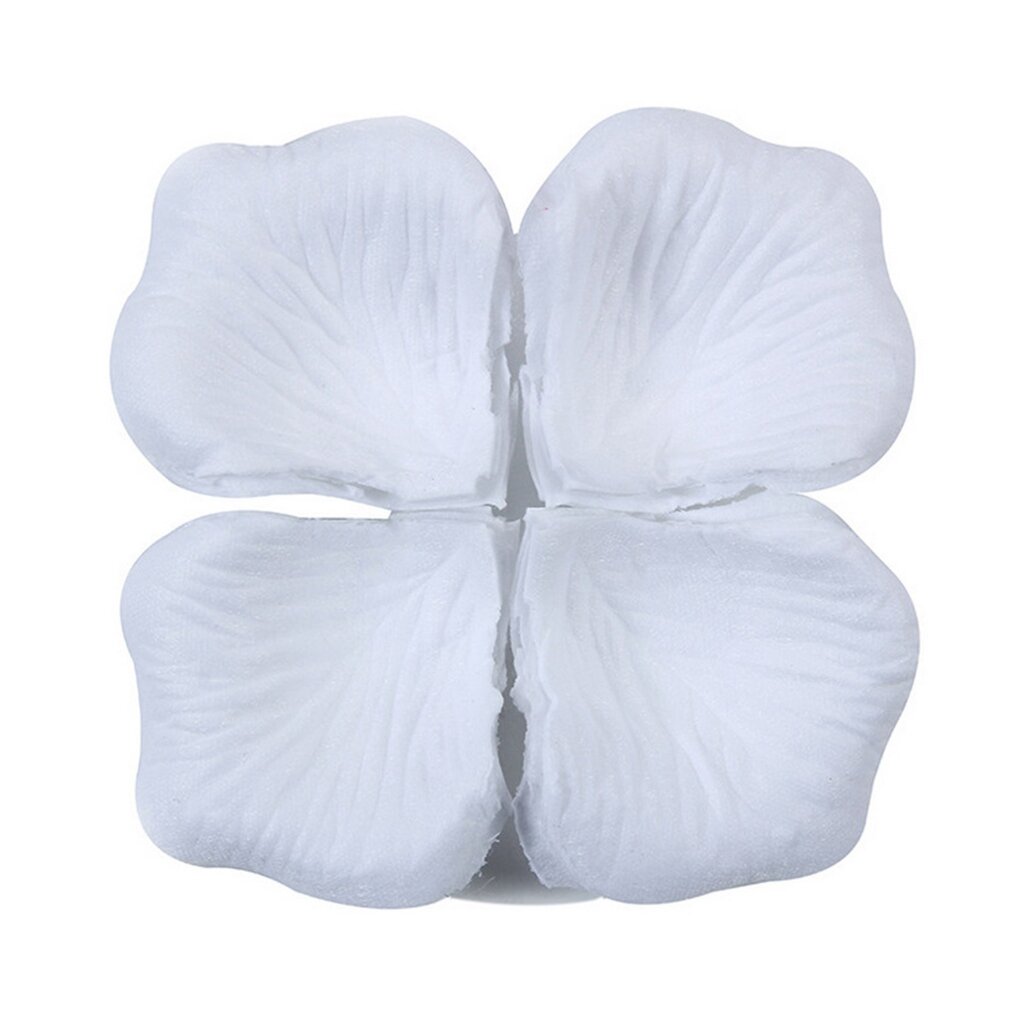 100шт лепестков роз из декоративной ткани для романтического ужина и оформления предложений