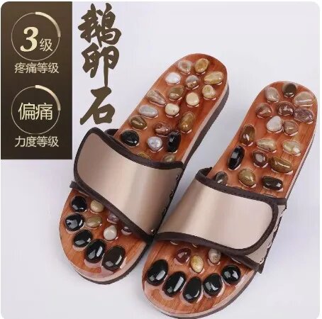 Массажные шлепанцы HOGNSIGN из булыжника sizes 37 to 38