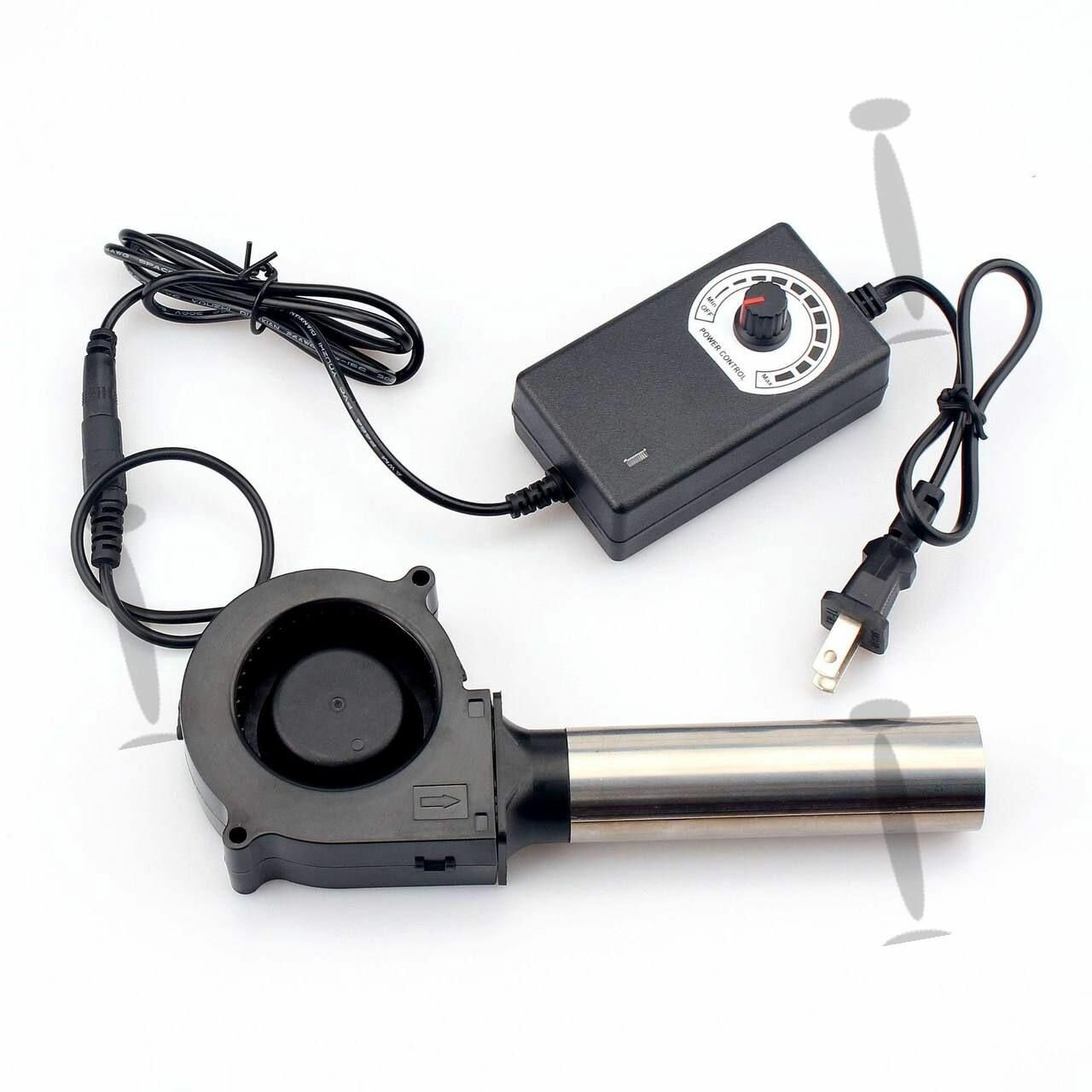 Аксессуар для гриля и коптильни Нагнетатель воздуха Регулируемая Скорость Металлическая Трубка 11.5 смOU