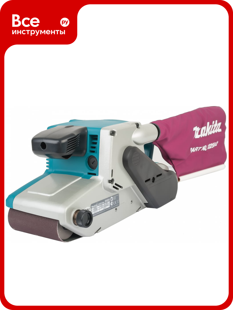Ленточная шлифмашина Makita 9404, затирки, производстве