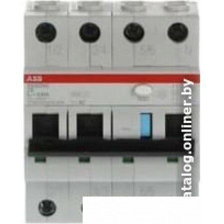 ABB DS203NC C6 AC 3P+N C 6A 30mA 6kA 4M 2CSR256040R1064