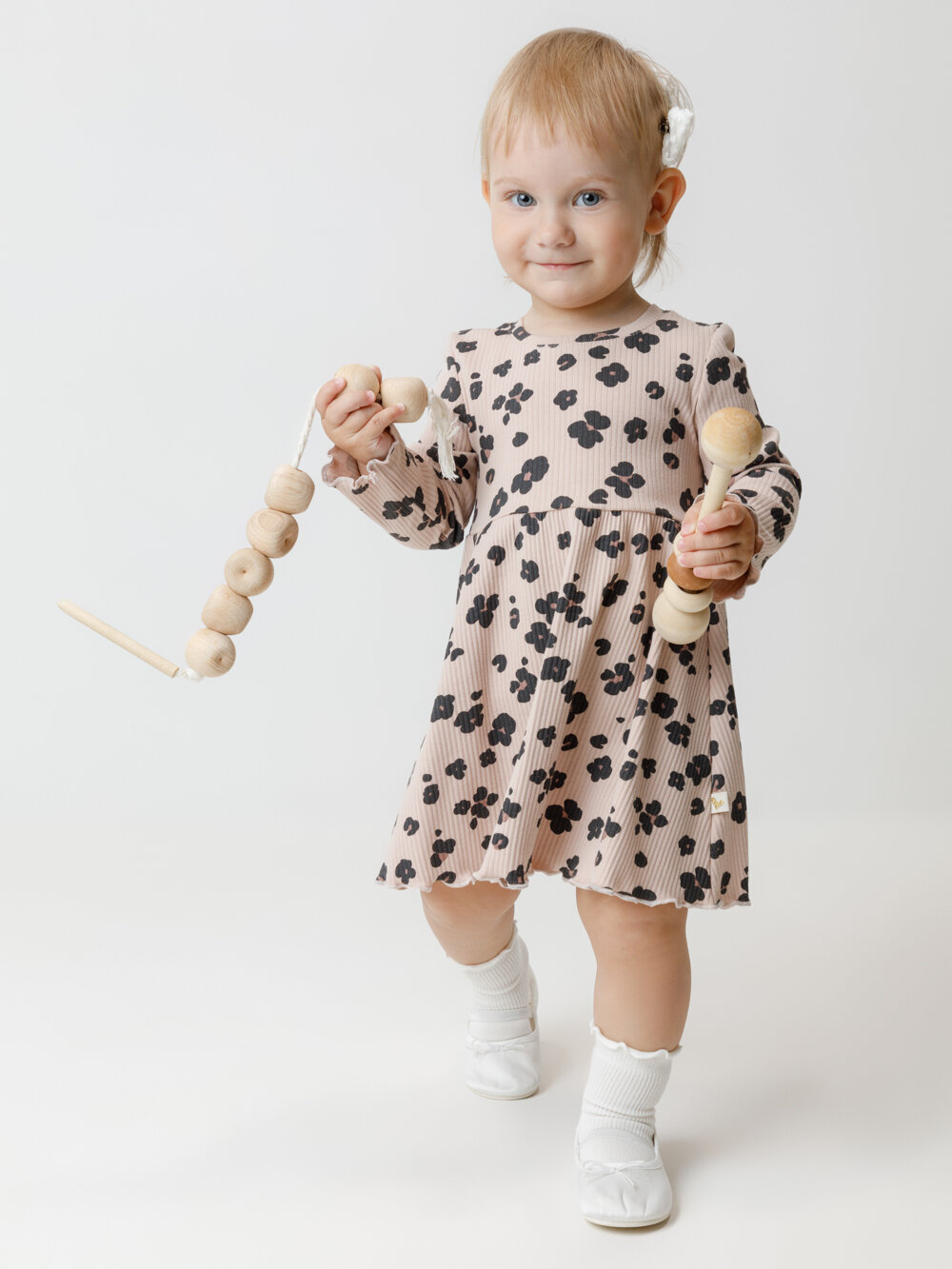 Платье КР 5950/бежевый 1305 Н085 к611